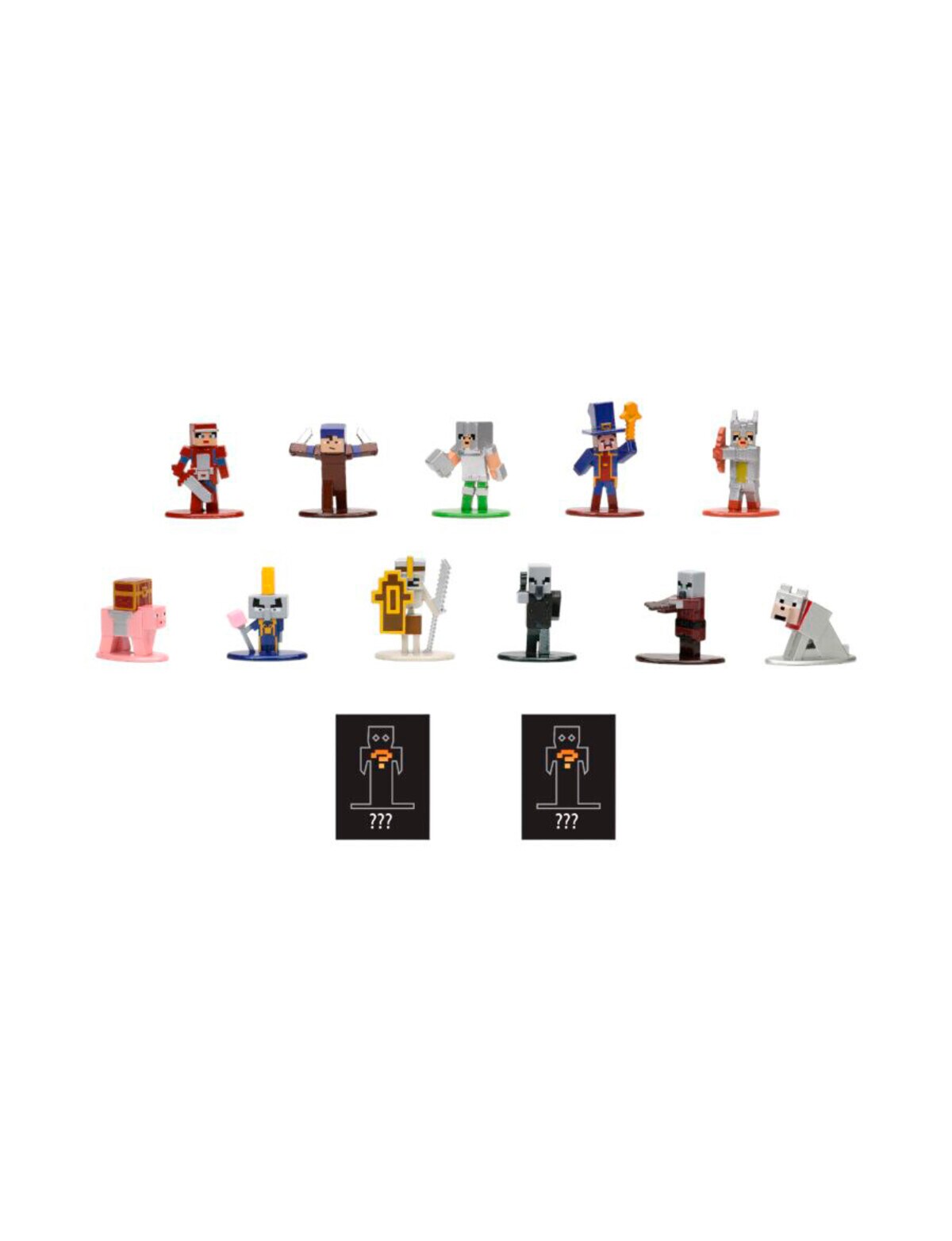 Metal Figs Minecraft Nano Figures, Assorted - Action Figures