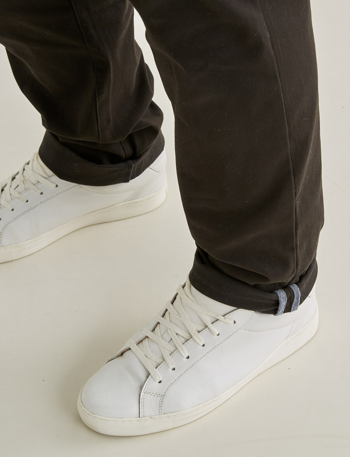 Gasoline King Size Slim Fit Chino, Black - Pants & Jeans