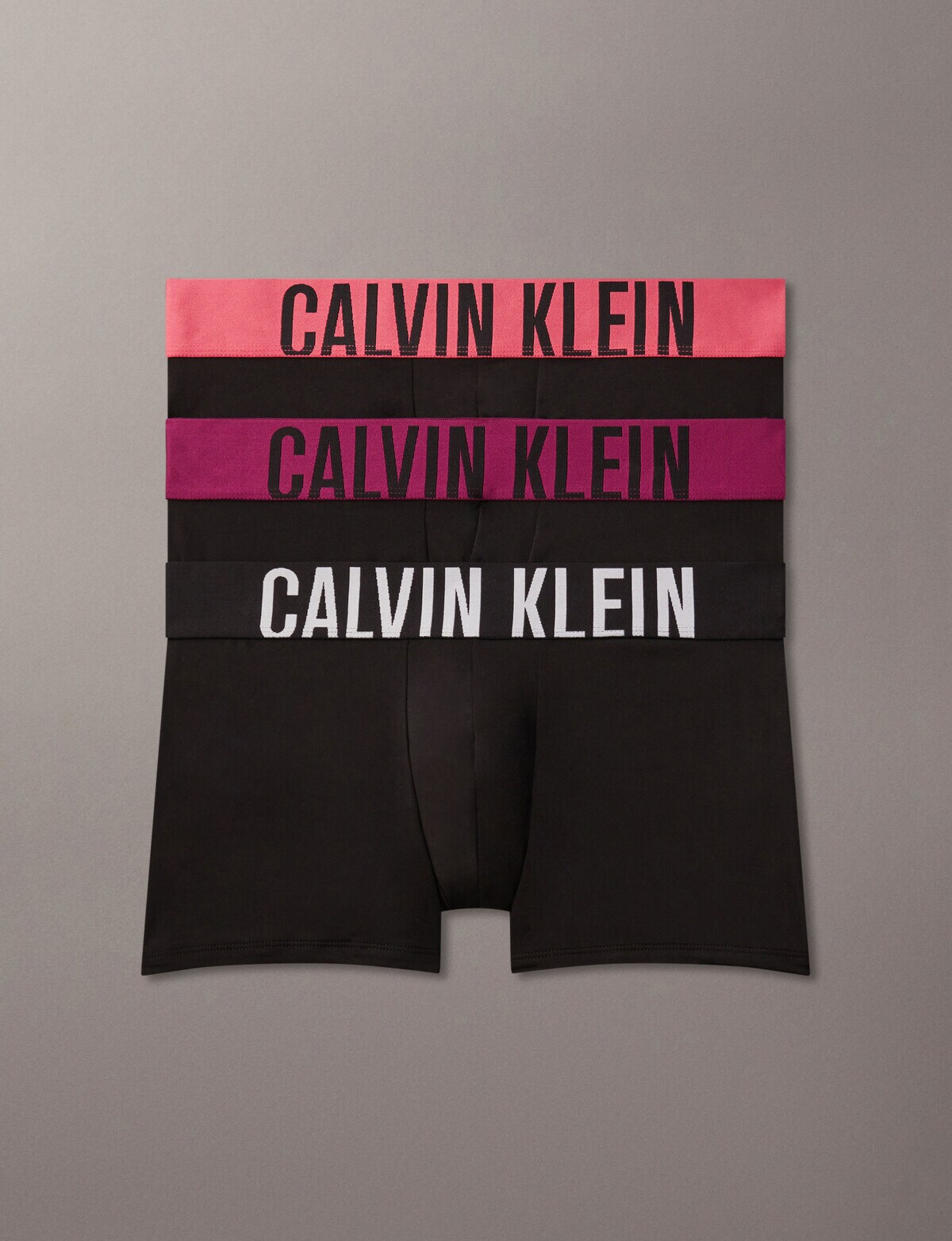 Calvin Klein Intense Power Micro Trunk, 3-Pack, Black - Underwear
