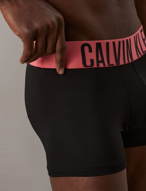 Calvin Klein Intense Power Micro Trunk, 3-Pack, Black - Underwear