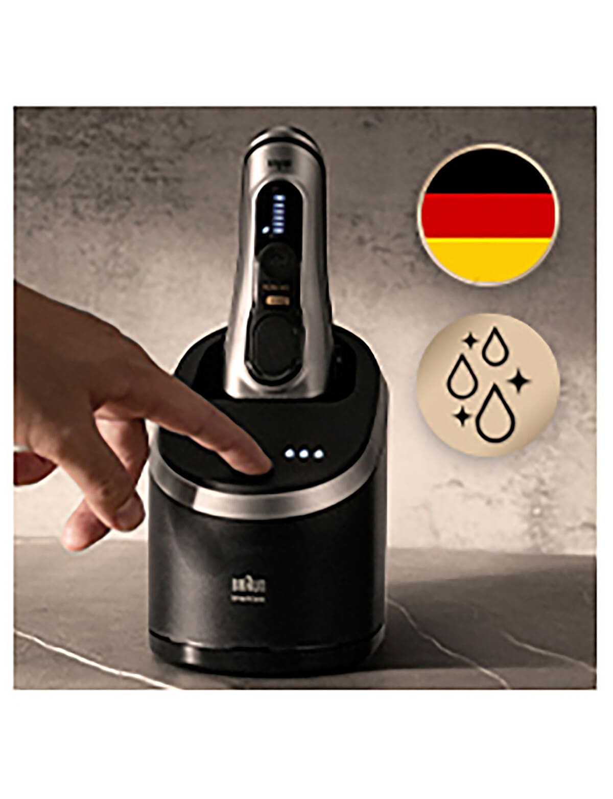 Braun Series 9 Pro Wet & Dry Foil Shaver, 9577CC - Men's Shaving & Grooming