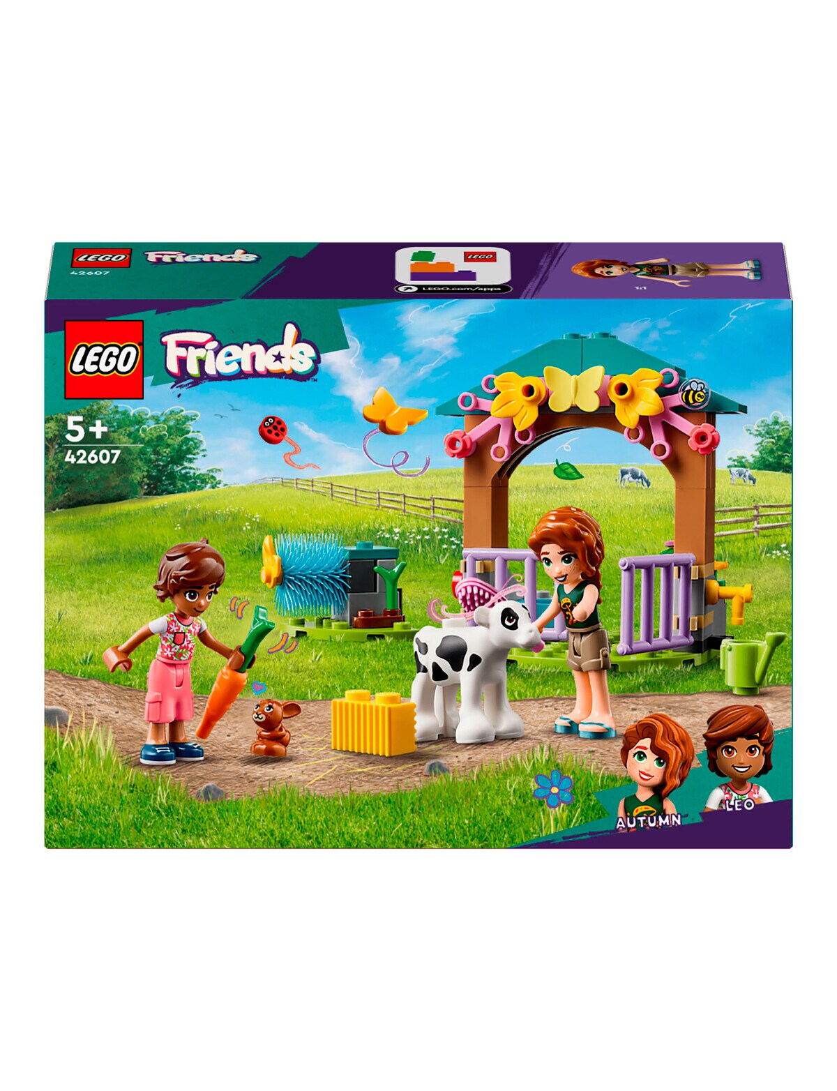 LEGO Friends Friends Autumn's Baby Cow Shed, 42607 - Lego & Construction
