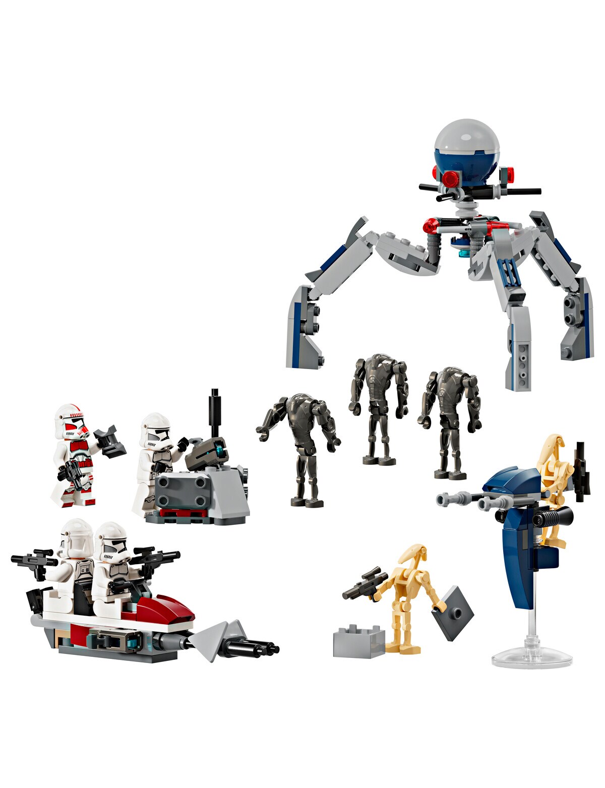 LEGO Star Wars Clone Trooper & Battle Droid Battle Pack, 75372 - Lego & Construction