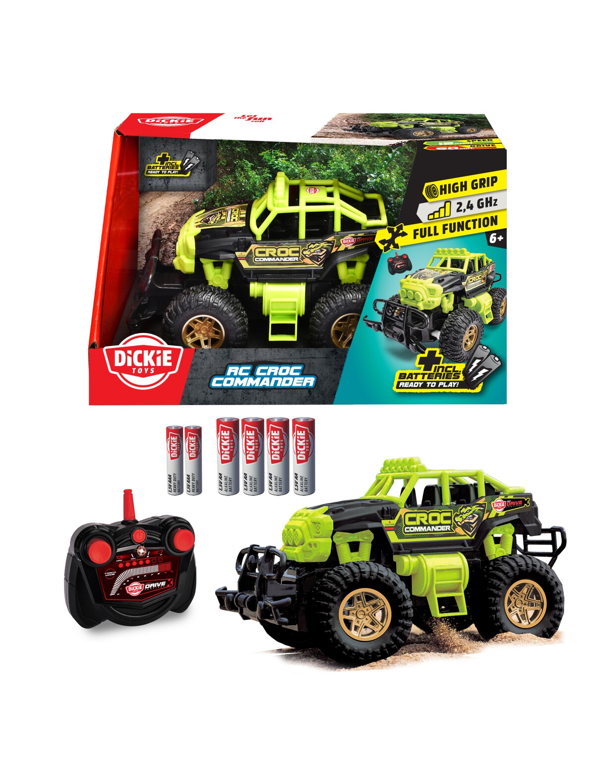Dickie Remote Control Croc Commander - Cars, Trucks & Remote Control