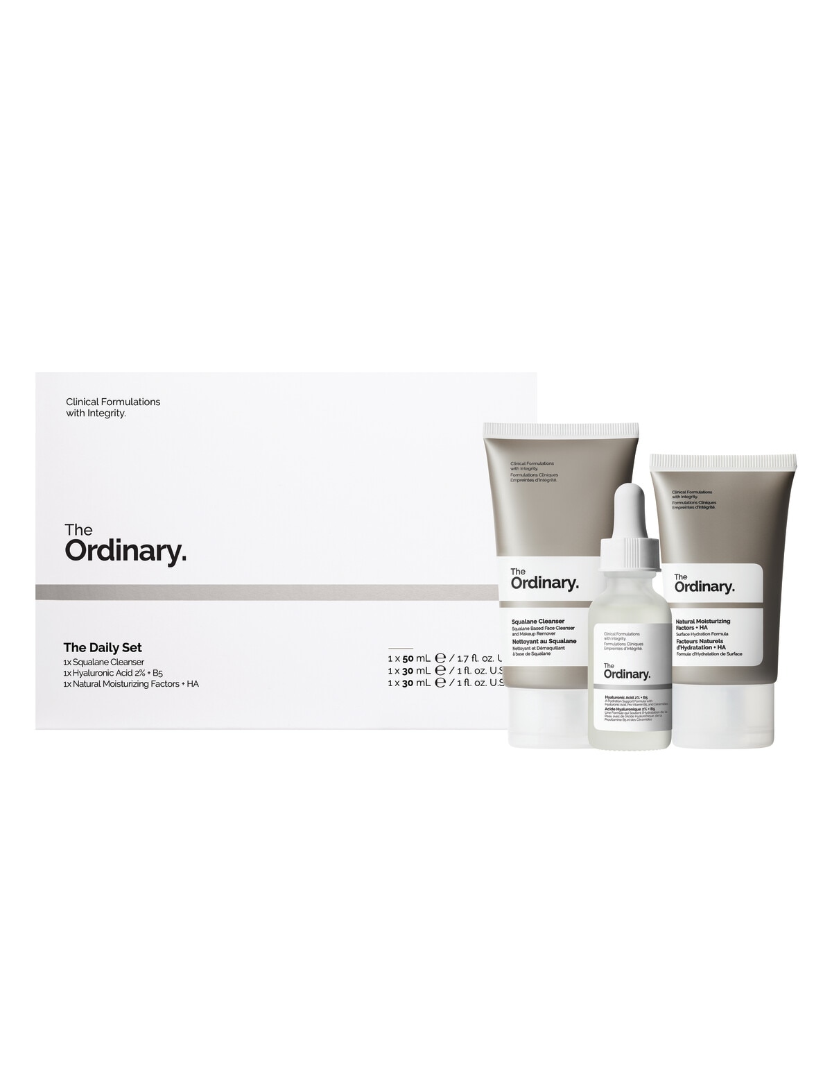 The Ordinary The Daily Set - Moisturisers, Serums & Anti-aging