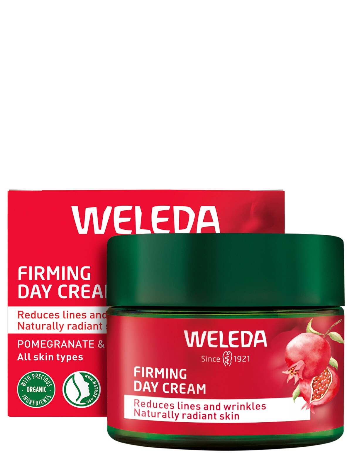 Weleda Firming Day Cream Pomegranate & Maca Peptides, 40ml ...