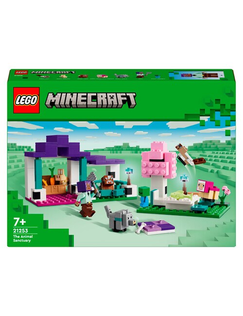 LEGO Minecraft The Animal Sanctuary, 21253 - Lego & Construction