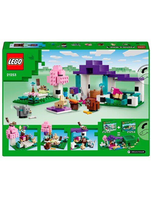 LEGO Minecraft The Animal Sanctuary, 21253 - Lego & Construction