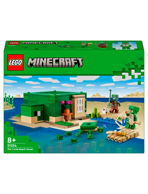 LEGO Minecraft The Turtle Beach House, 21254 - Lego & Construction