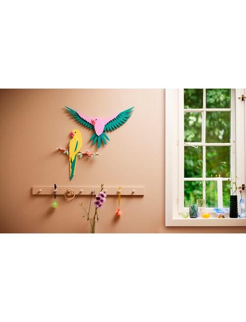 LEGO Art The Fauna Collection - Macaw Parrots, 31211 - Lego & Construction