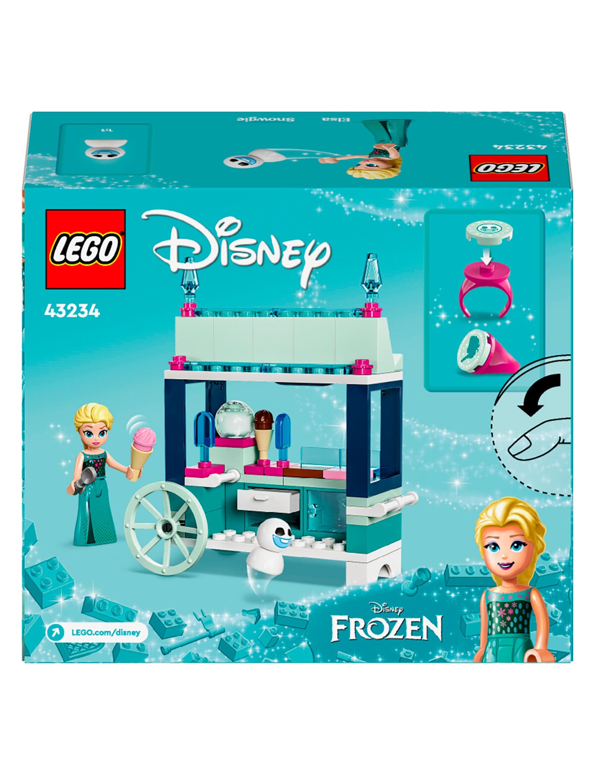 LEGO Disney Princess Frozen Elsa's Frozen Treats, 43234 - Lego ...