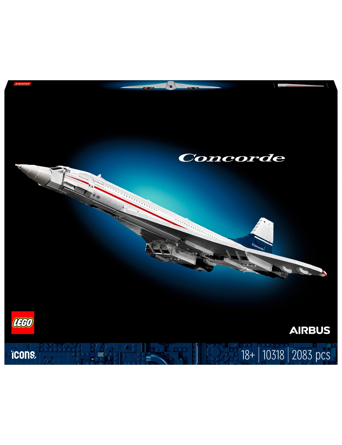 Lego Icons Concorde, 10318 - Lego & Construction