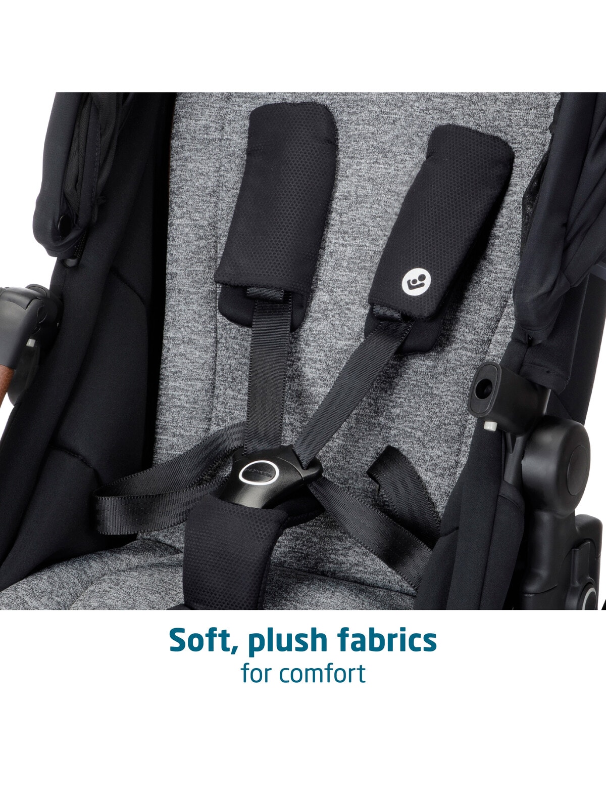 Maxi-Cosi Tayla Max Modular 4-Wheel Stroller -Black - Prams & Strollers