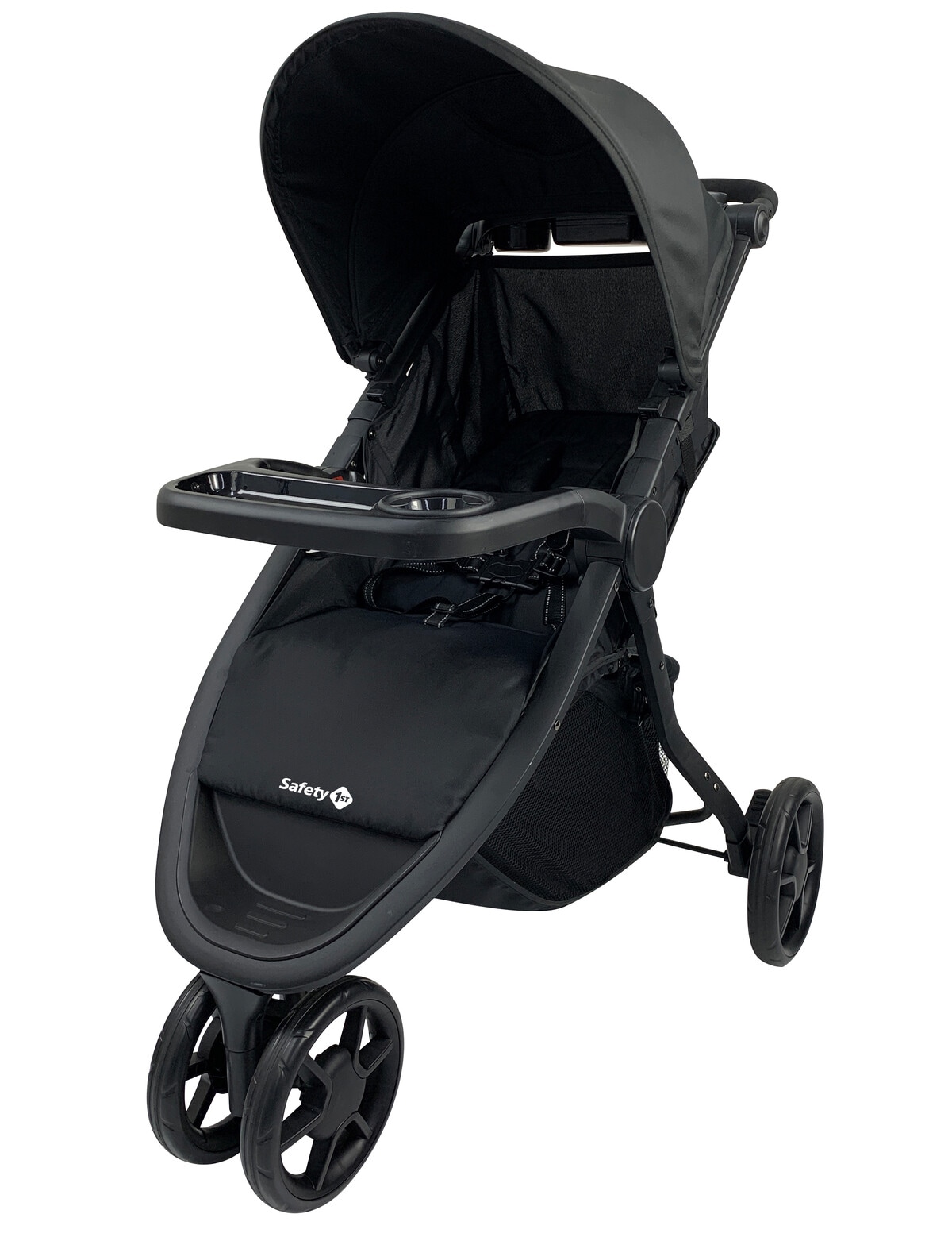 Safety First 3-Wheel Travel System, Black - Prams & Strollers