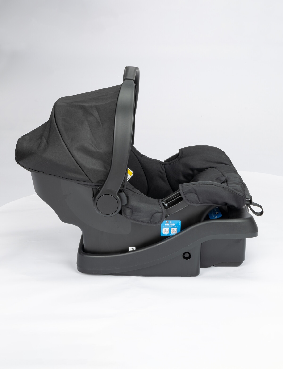 Safety First 3-Wheel Travel System, Black - Prams & Strollers
