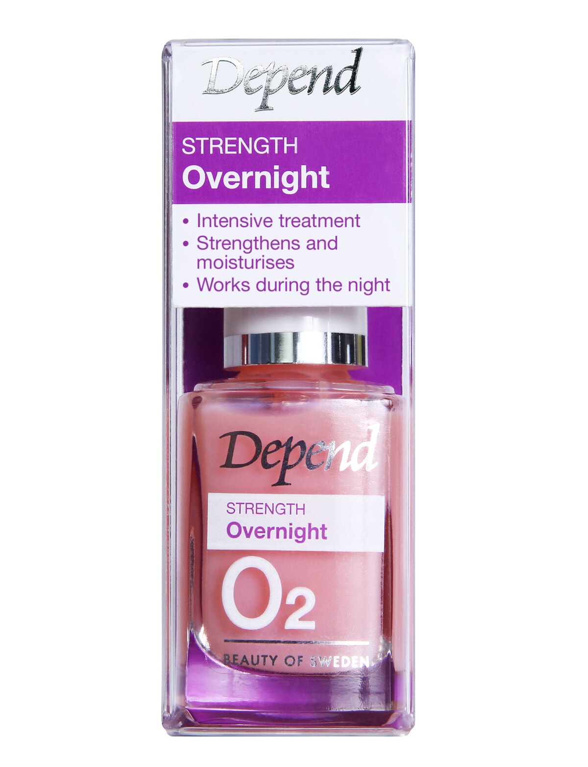Depend O2 Nail Care Strength Overnight - Nail Care & Tools