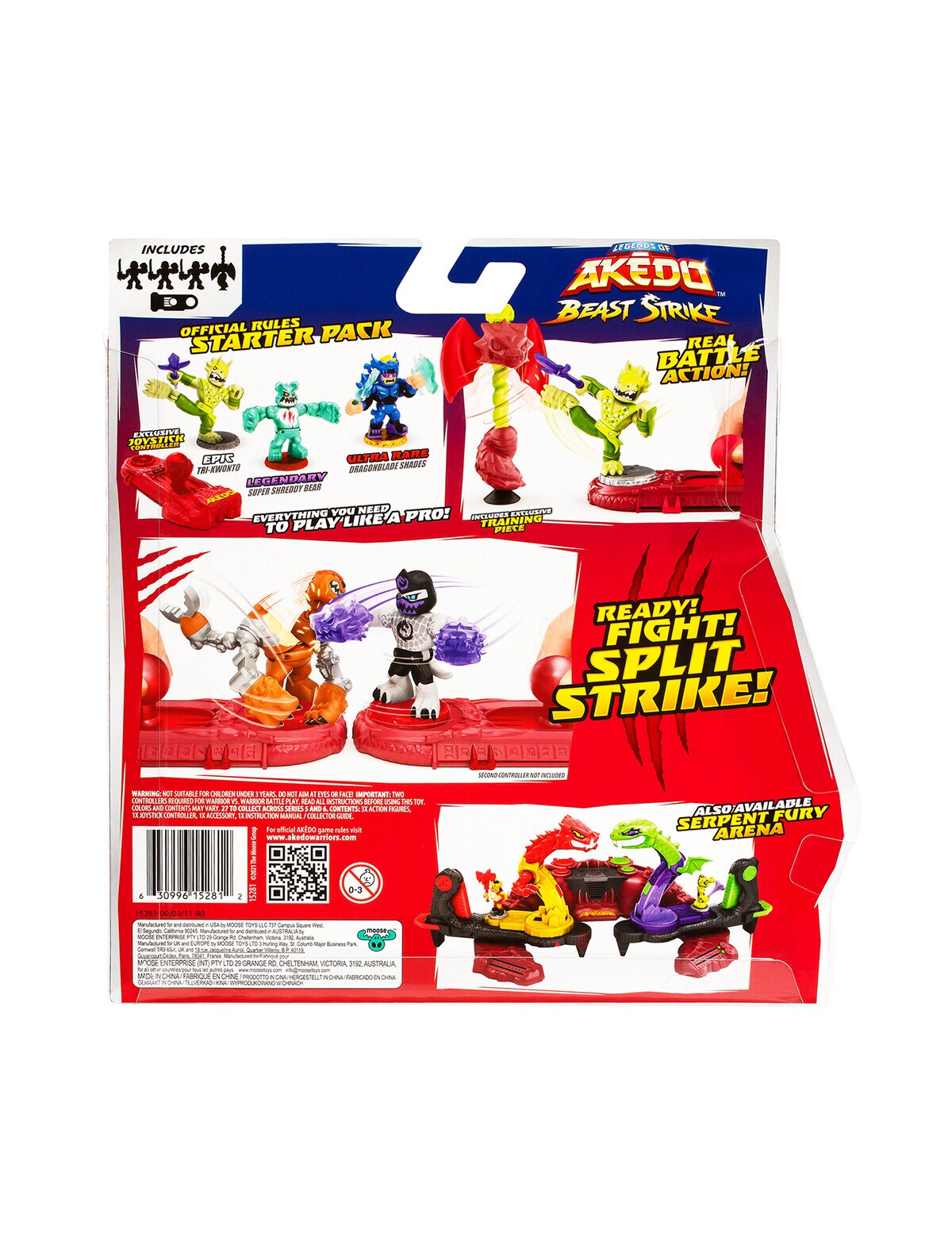 Akedo Series 6, Starter Pack - Action Figures