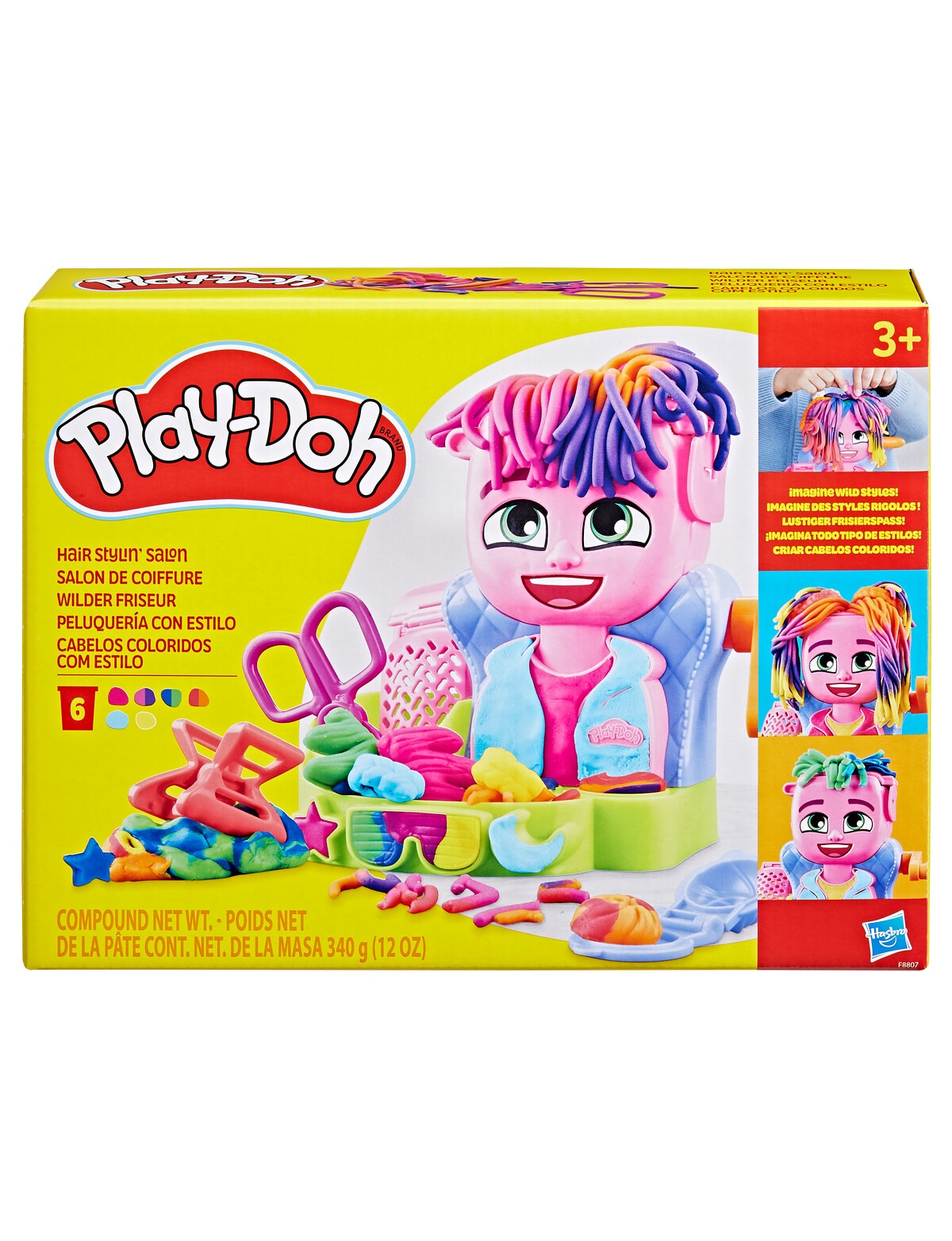Playdoh Hair Stylin' Salon Playset - Arts & Crafts