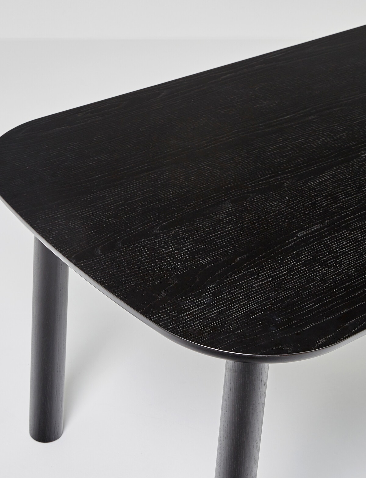 LUCA Furniture Geneva Dining Table 2.1m, Black - Tables