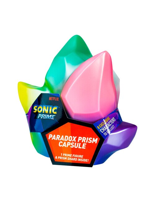 Sonic Prime Paradox Prism Figures, Assorted - Toys Clearance