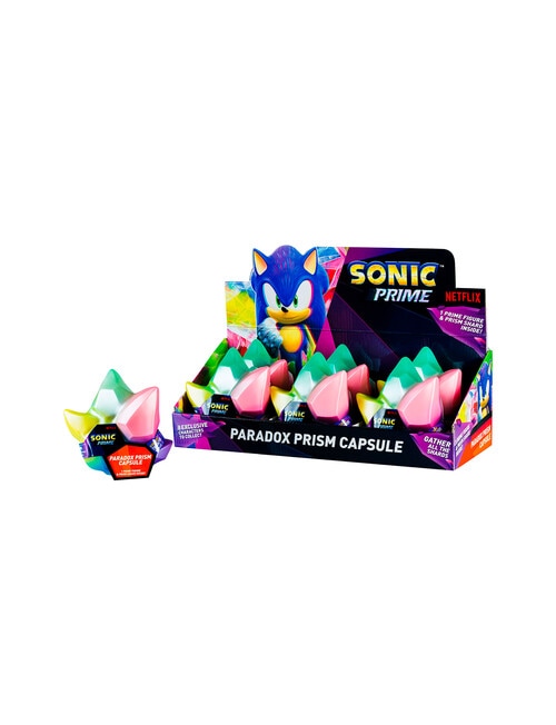 Sonic Prime Paradox Prism Figures, Assorted - Toys Clearance