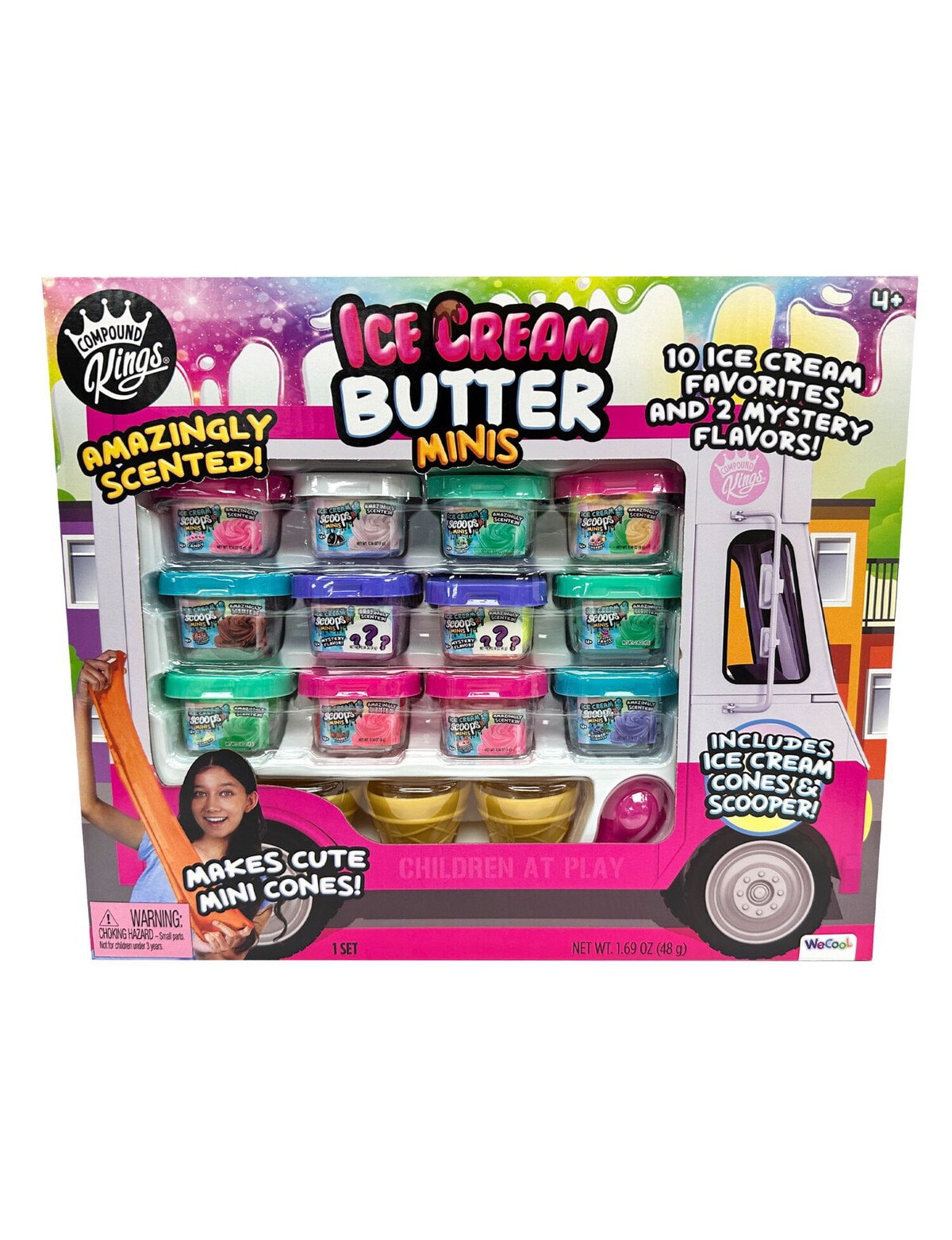 Compound Kings Ice Cream Scoops Minis Truck - Other Toys