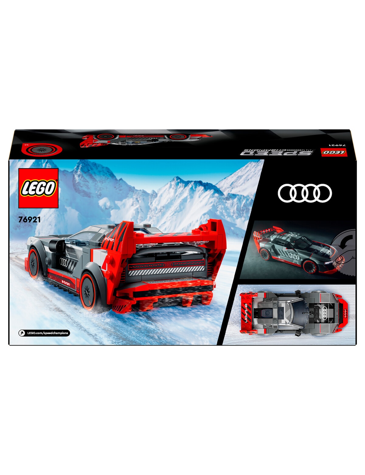 LEGO Speed Champions Audi S1 e-tron quattro Race Car, 76921 - Lego ...
