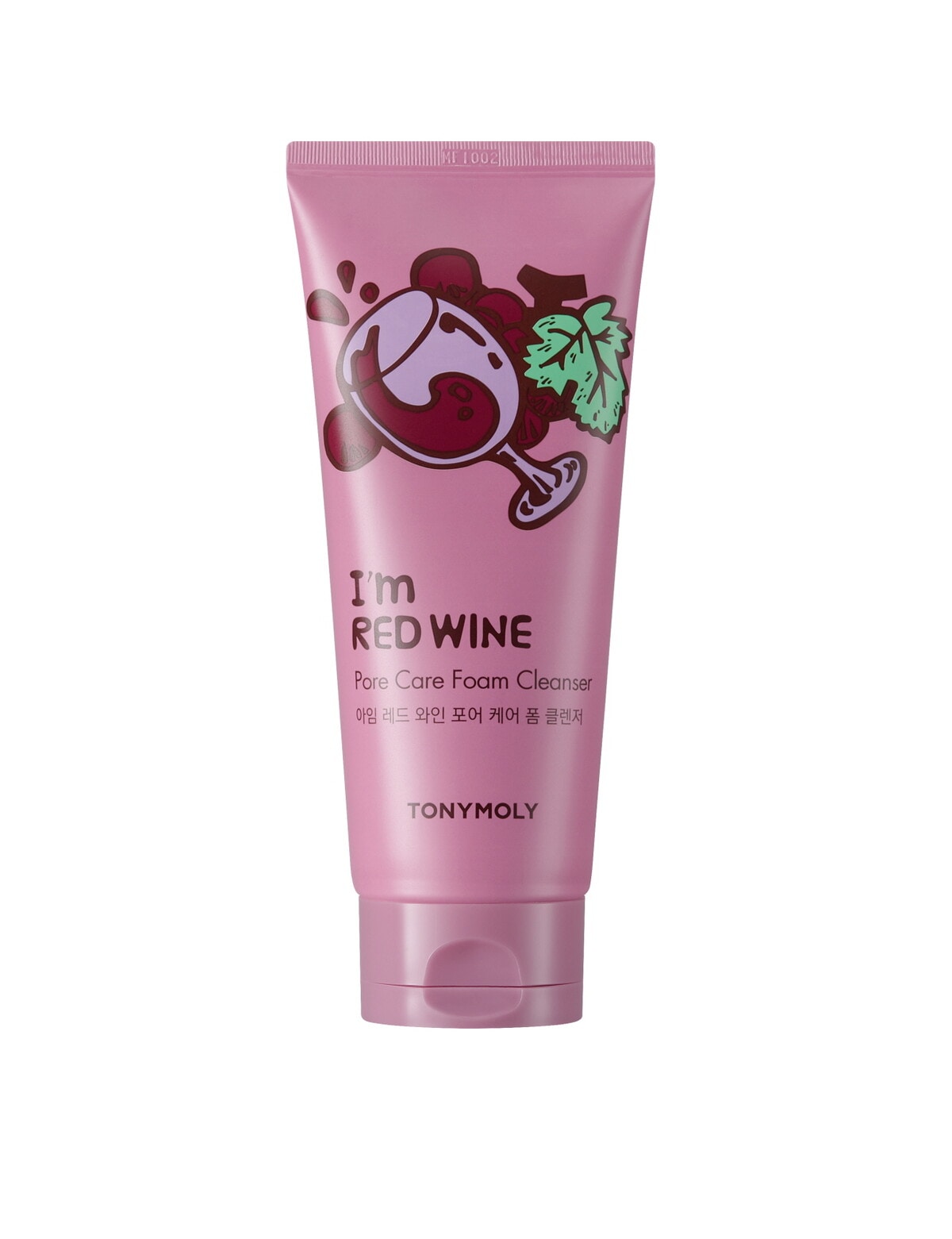 Tony Moly I'M Red Wine Foam Cleanser, 180ml - Cleansers & Makeup Removers