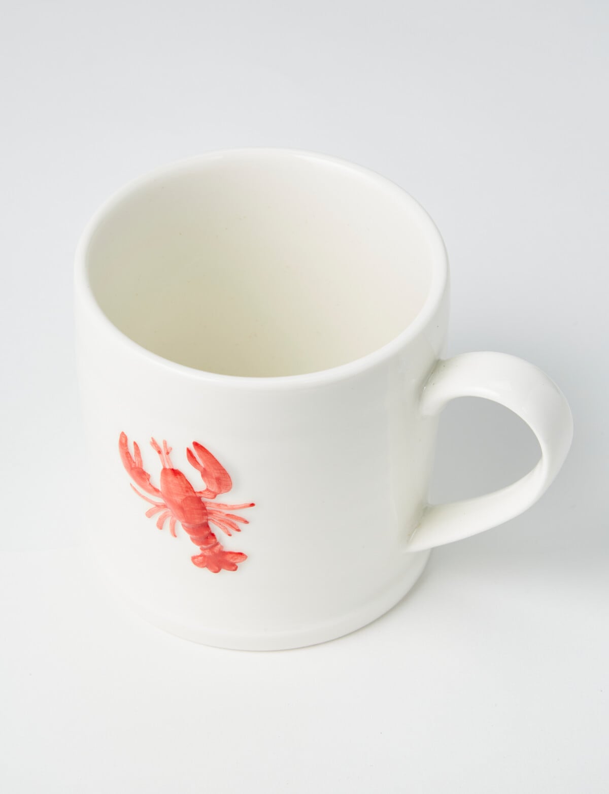 Bosa Coastal Lobster Mug, 12cm, Cream - Mugs