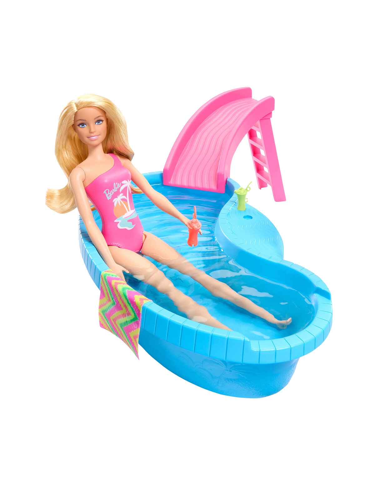Barbie Doll & Pool Playset - Dolls & Accessories