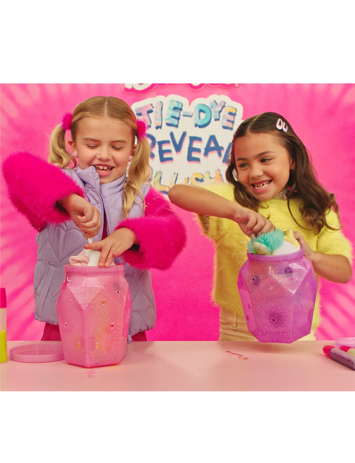 Barbie Tie- Dye Reveal Soft Toy, Assorted - Soft Toys