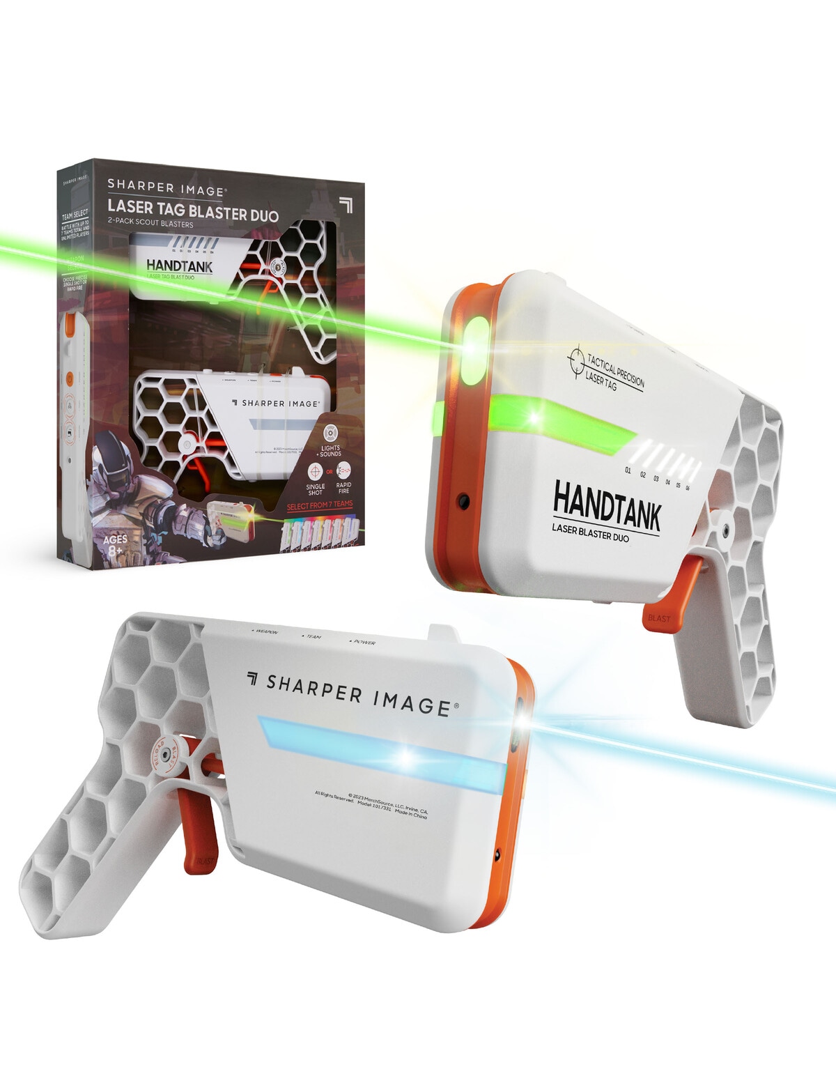 Sharper Image Laser Tag Handtank Power Blaster Duo Set - Scooters ...