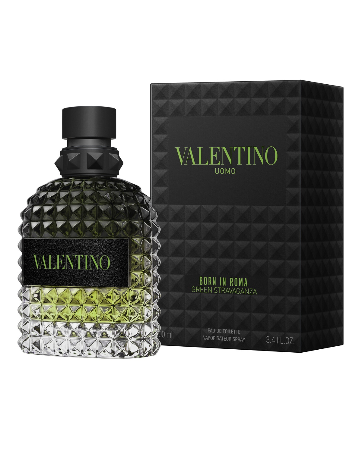 Valentino Born In Roma Uomo Green Stravaganza Eau De Toilette - Men's ...