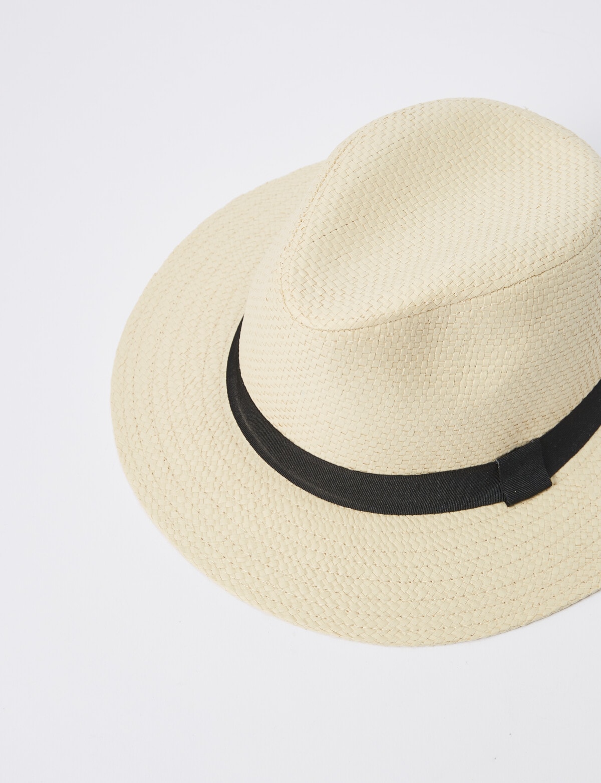 Laidlaw + Leeds Panama Hat, Cream - Hats & Beanies