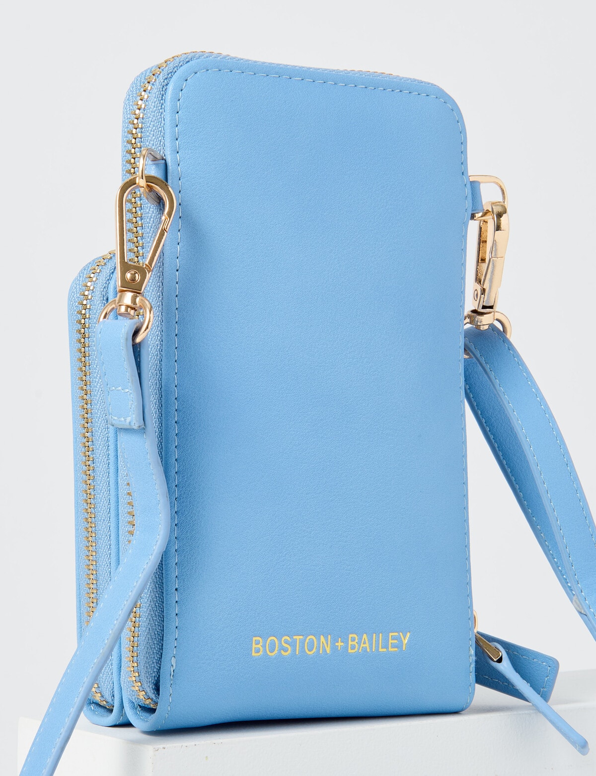Boston + Bailey Cora Phone Wallet, Blue - Wallets