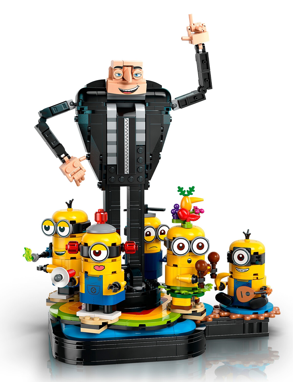 LEGO Minions Brick-Built Gru and Minions,75582 - Lego & Construction