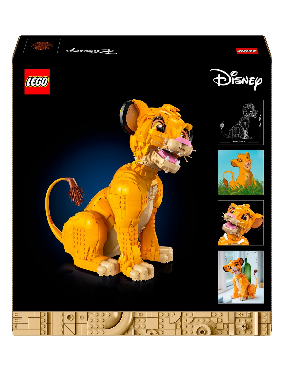 LEGO Disney Simba, 43247 - Lego & Construction