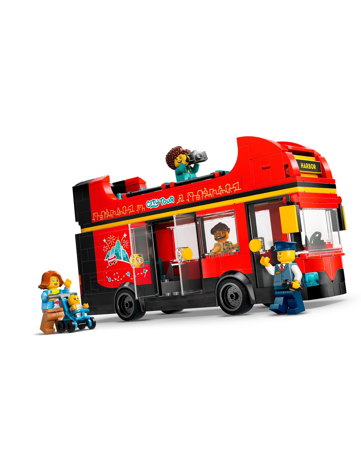 LEGO City Red Double-Decker Sightseeing Bus, 60407 - Lego & Construction