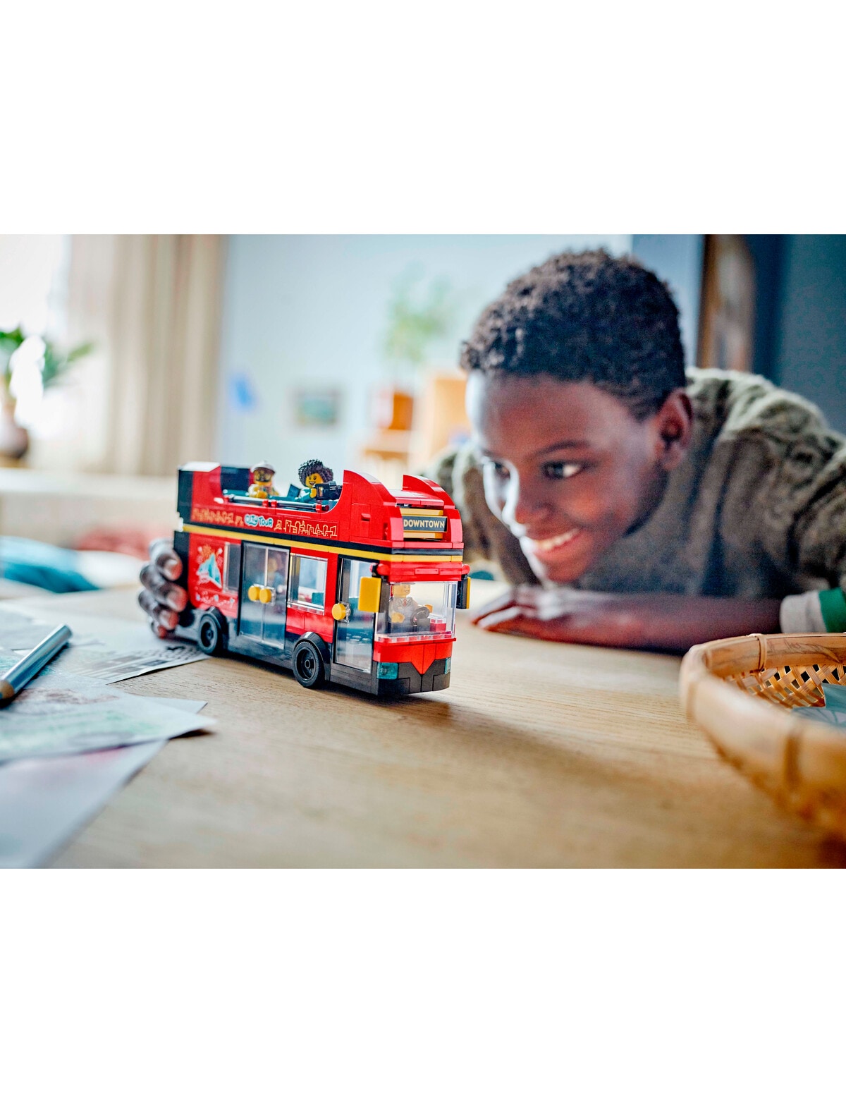 LEGO City Red Double-Decker Sightseeing Bus, 60407 - Lego & Construction