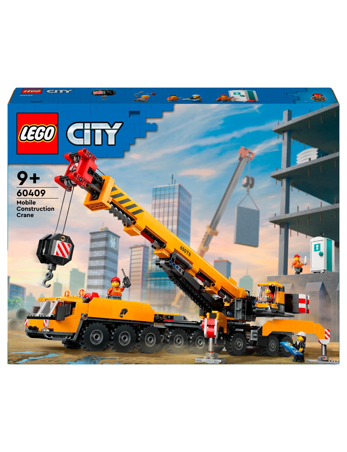 LEGO City Yellow Mobile Construction Crane, 60409 - Lego & Construction