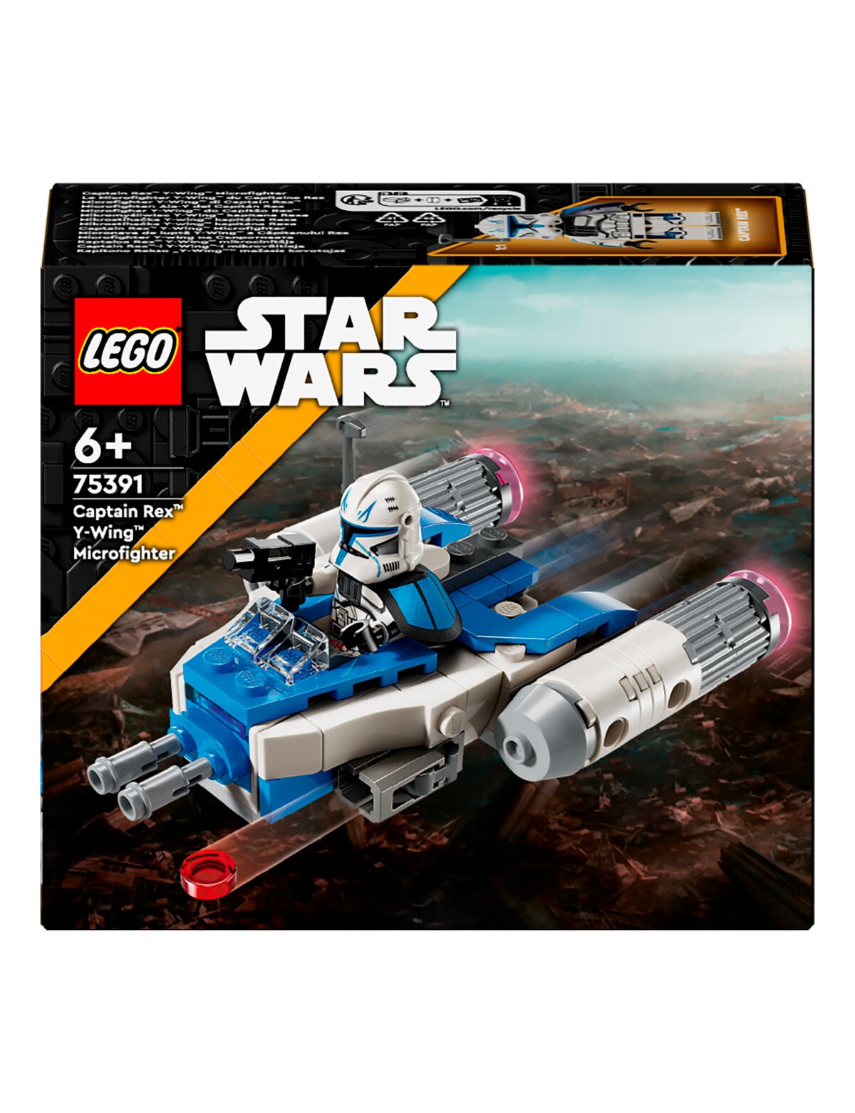LEGO Star Wars Captain Rex Y-Wing Microfighter, 75391 - Lego & Construction