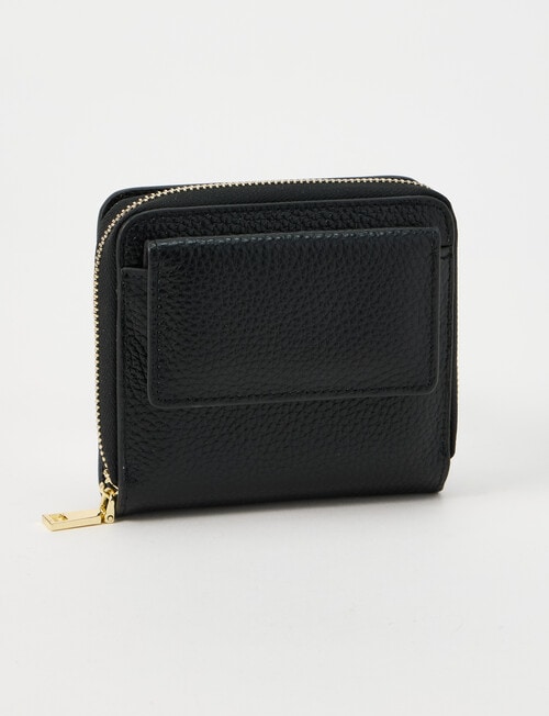 Boston + Bailey Leather Medium Wallet, Black - Wallets