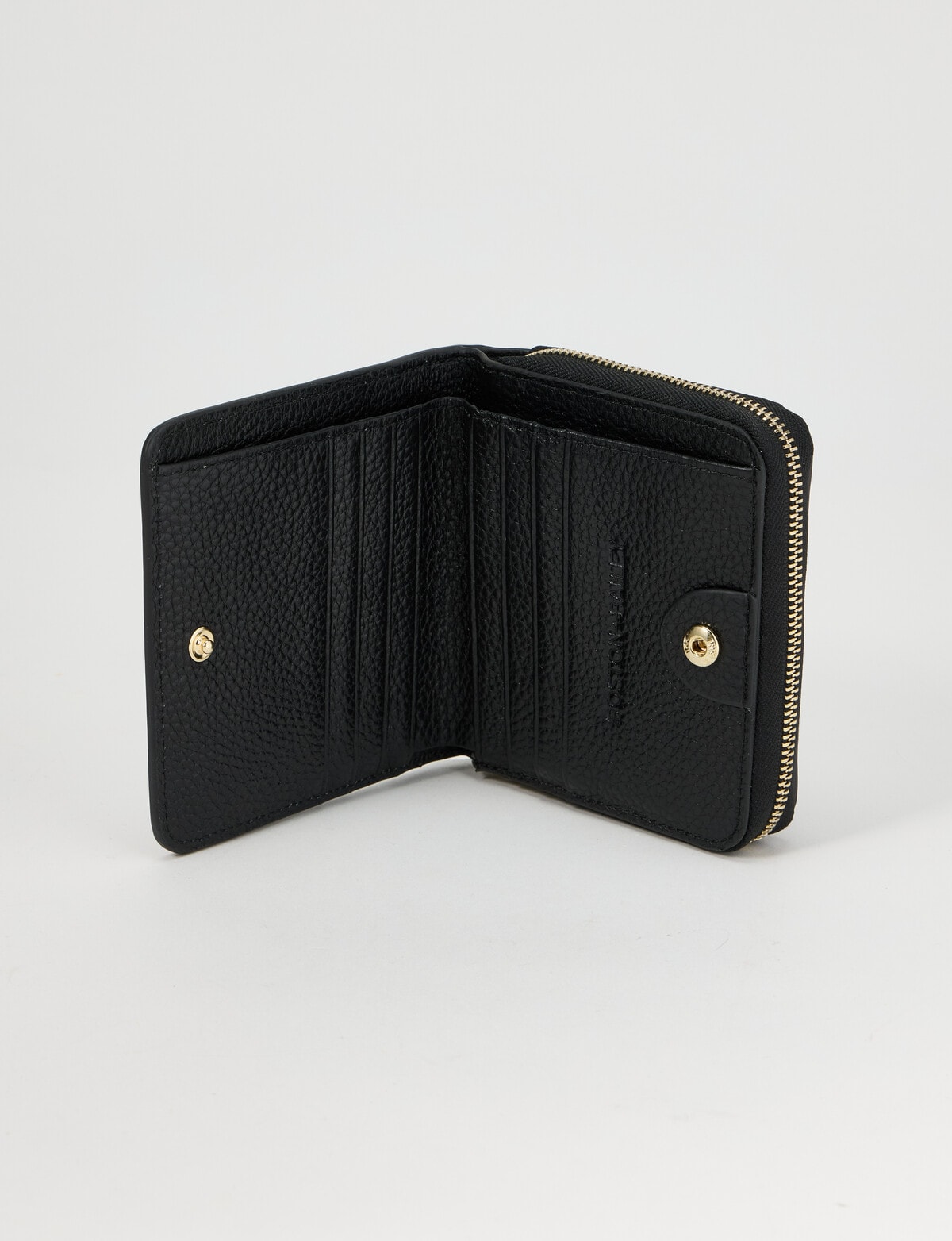 Boston + Bailey Leather Medium Wallet, Black - Wallets
