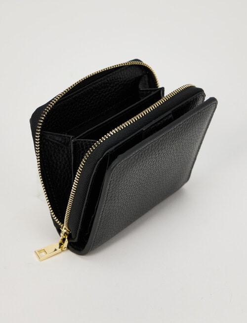 Boston + Bailey Leather Medium Wallet, Black - Wallets