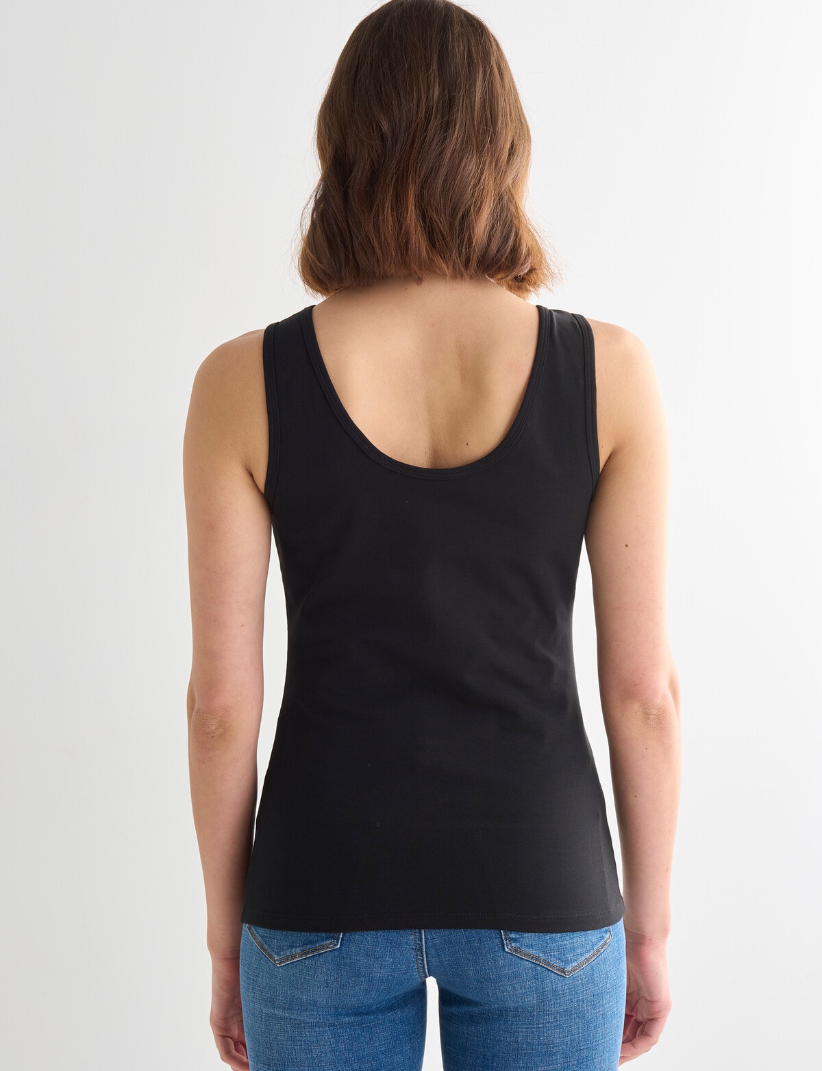 Bodycode Reversible Tank Top, Black - Tops