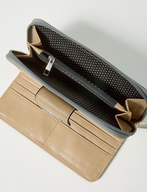 Pronta Moda Tab Birdy Wallet, Steel - Wallets