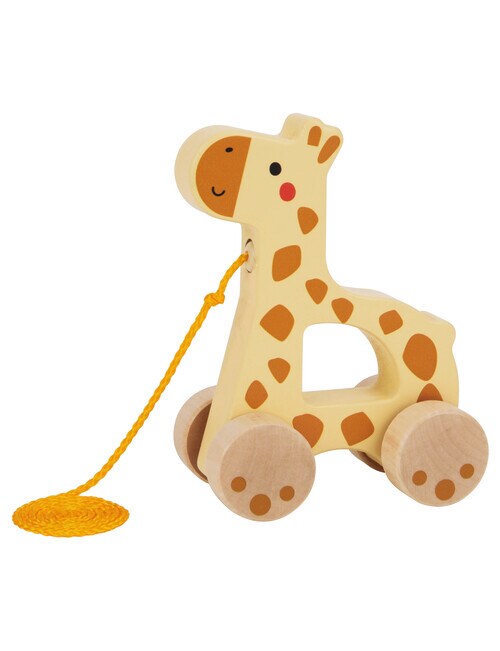 Tooky Toy Pull Along, Giraffe - Infants & Preschool