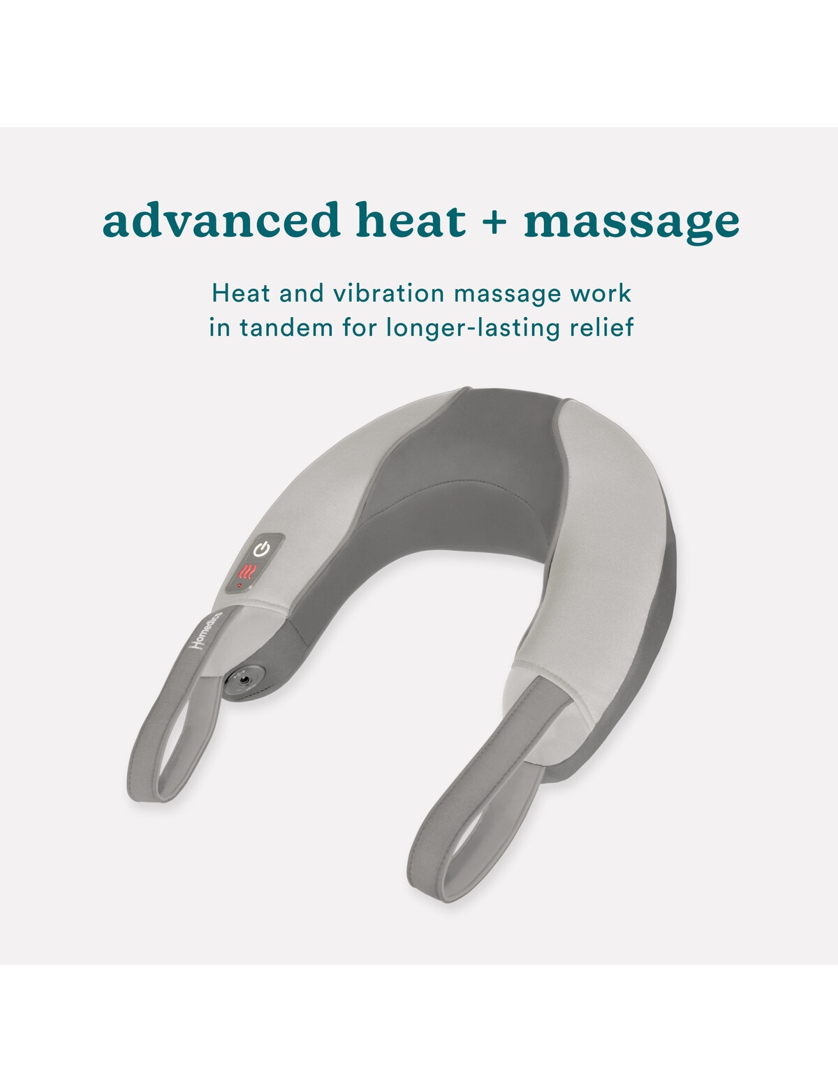 Homedics Neck Massager with Heat, NMSQ-217HJ-AU - Massage