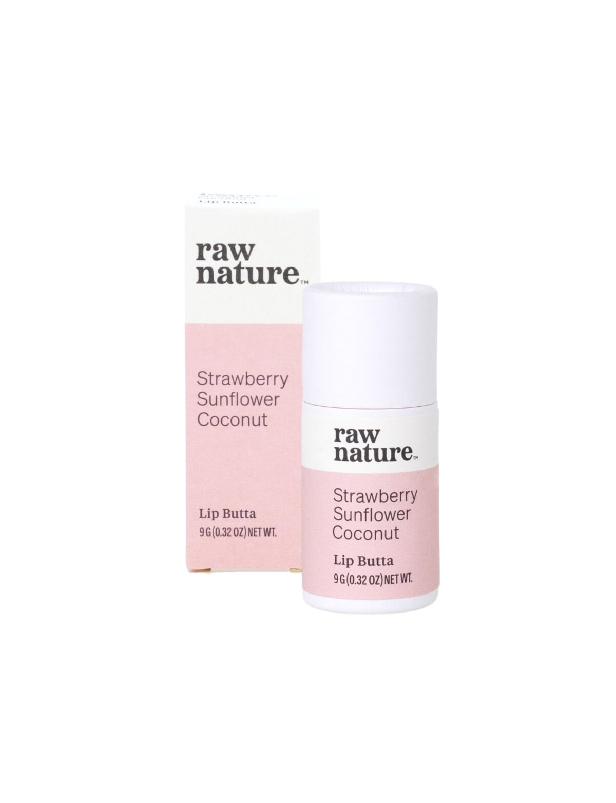 Raw Nature Natural Lip Balm Srawberry, 9g - Lip Balm