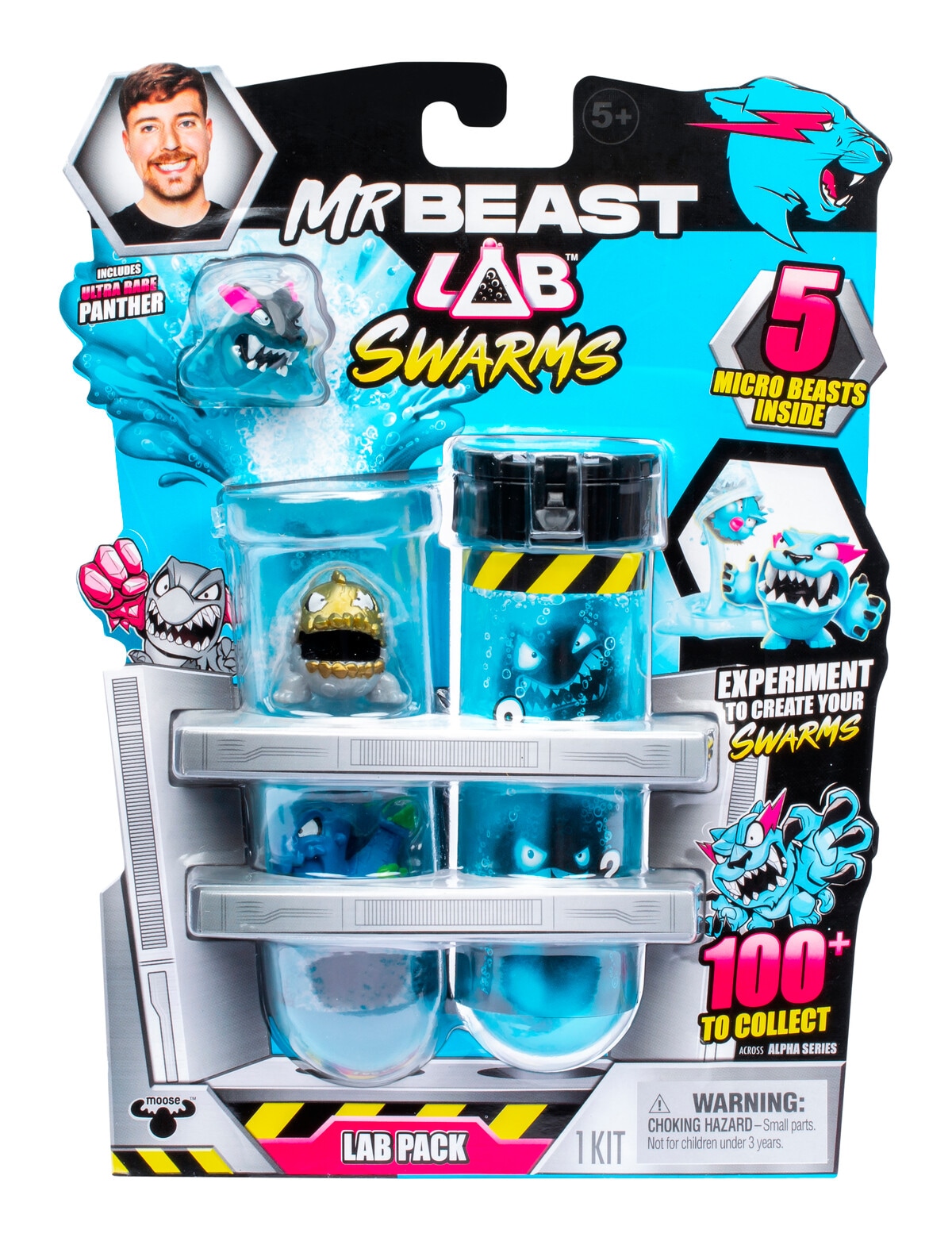 Mr Beast Swarms Series 1, 5-Pack, Assorted - Action Figures